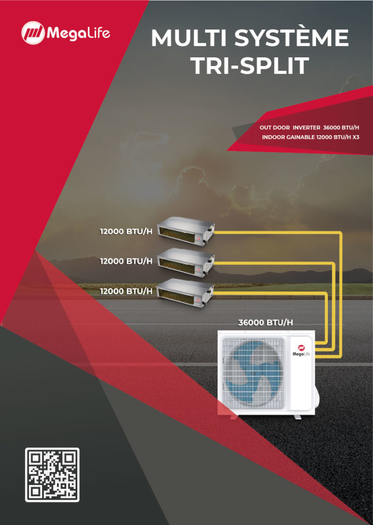 Fiches Techniques Climatisation Multi Split Système | MegaLife